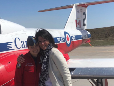Second woman pilot in Snowbird history hopes to inspire others ...