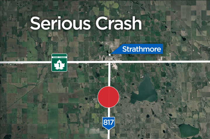 Man, 64, killed in 2-vehicle collision near Strathmore - Calgary ...