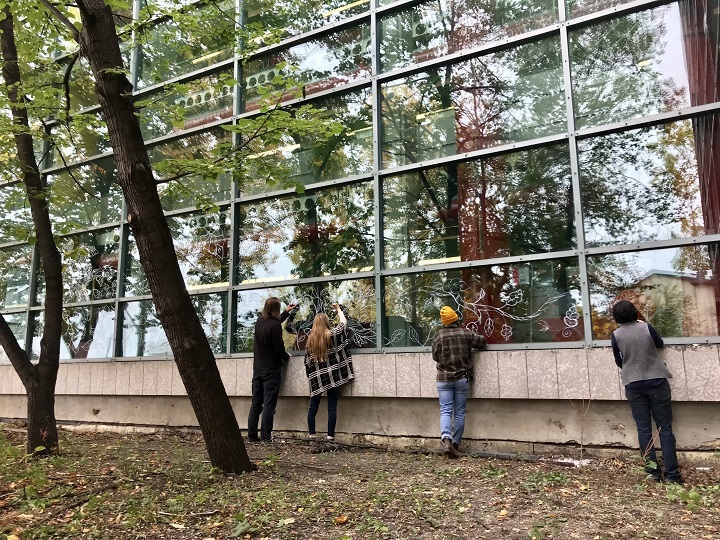 U of M staff and students use artwork to prevent fatal bird collisions ...