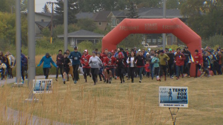 38th annual Terry Fox Run takes over Fort Calgary - Calgary | Globalnews.ca