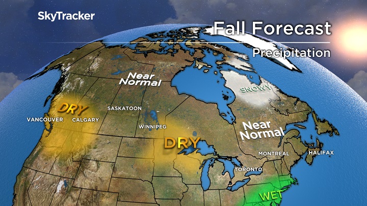 Fall weather forecast: What Canadians can expect from coast to coast ...