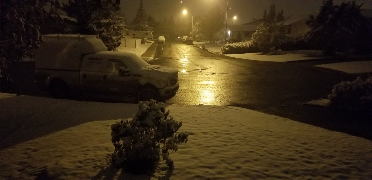 Say it ain’t snow! Northern Alberta wakes up to winter weather ...