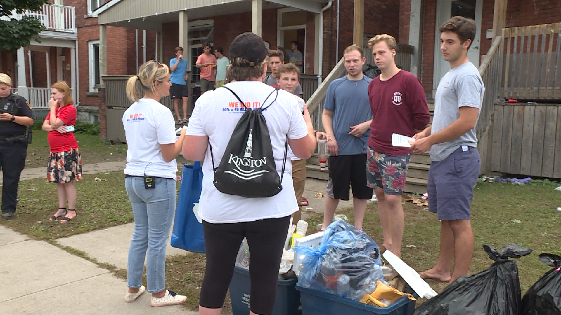 City of Kingston’s waste team take to the streets to teach students how ...
