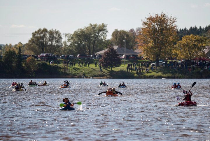 Nova Scotians take part in 20th annual pumpkin regatta - Halifax ...