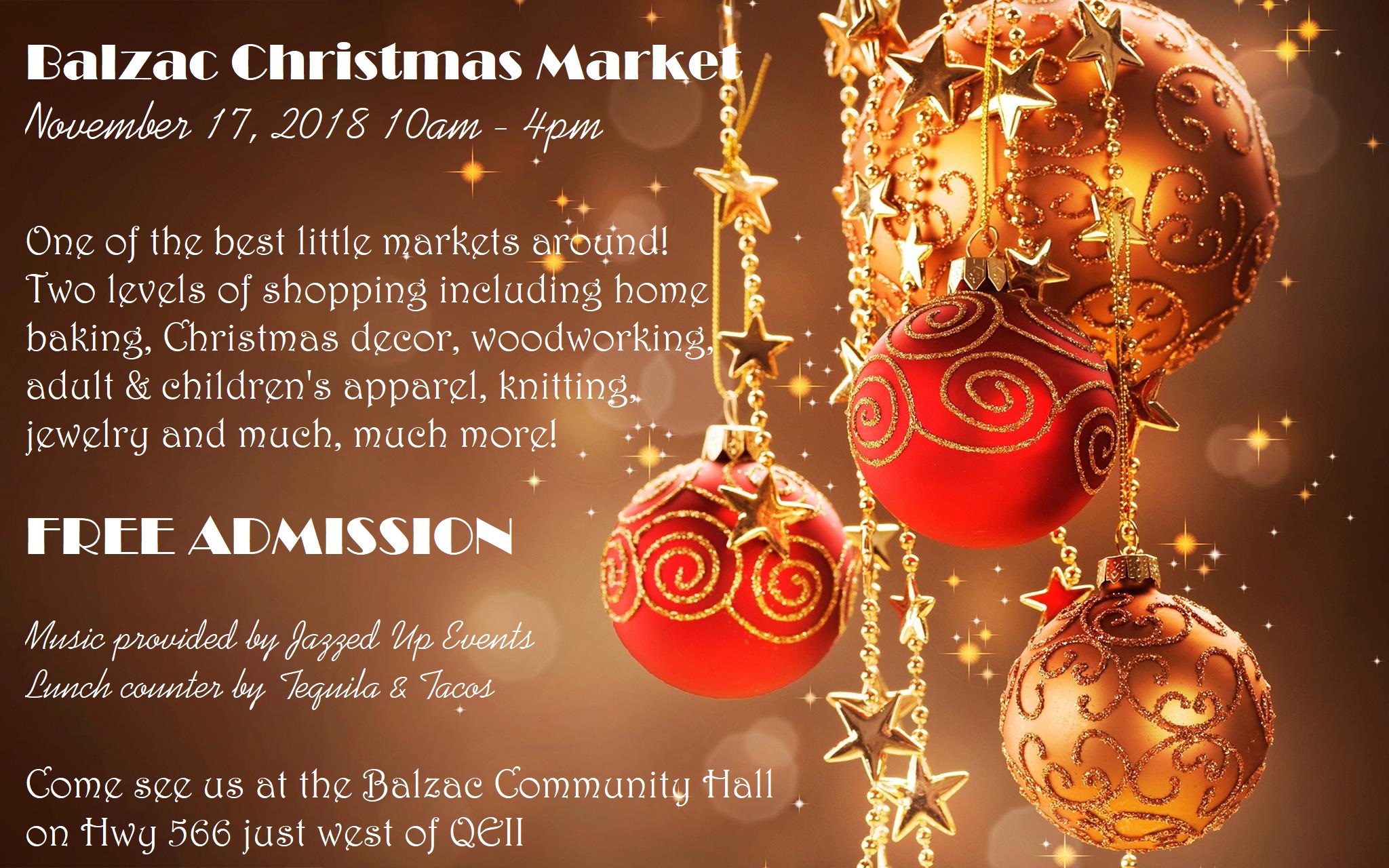 Balzac Christmas Market - GlobalNews Events