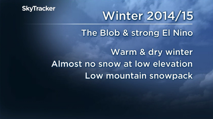 Your winter forecast with guest appearance by ‘The Blob’ | Globalnews.ca