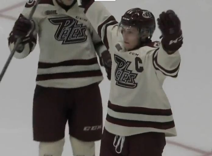 Gallant tallies hat trick as Petes down Greyhounds 5-2 - Peterborough ...
