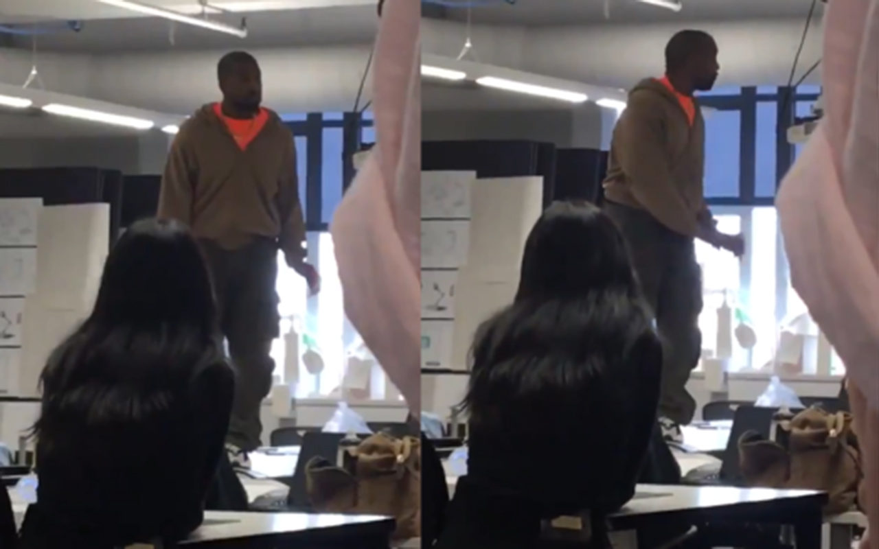 Kanye West jumps on table at Detroit College, rants about Elon Musk ...