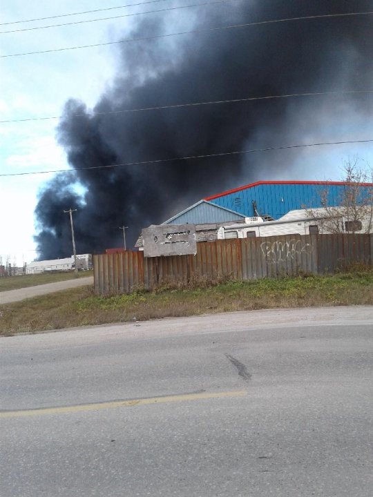 Fire out at Transcona Asphalt plant near Winnipeg’s east Perimeter ...