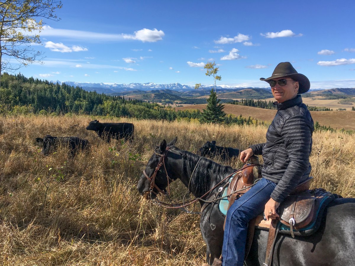 White Moose Ranch in foothills southwest of Calgary protected from ...