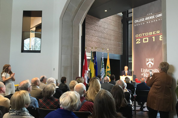 U of R officially opens College Building at College Avenue Campus ...