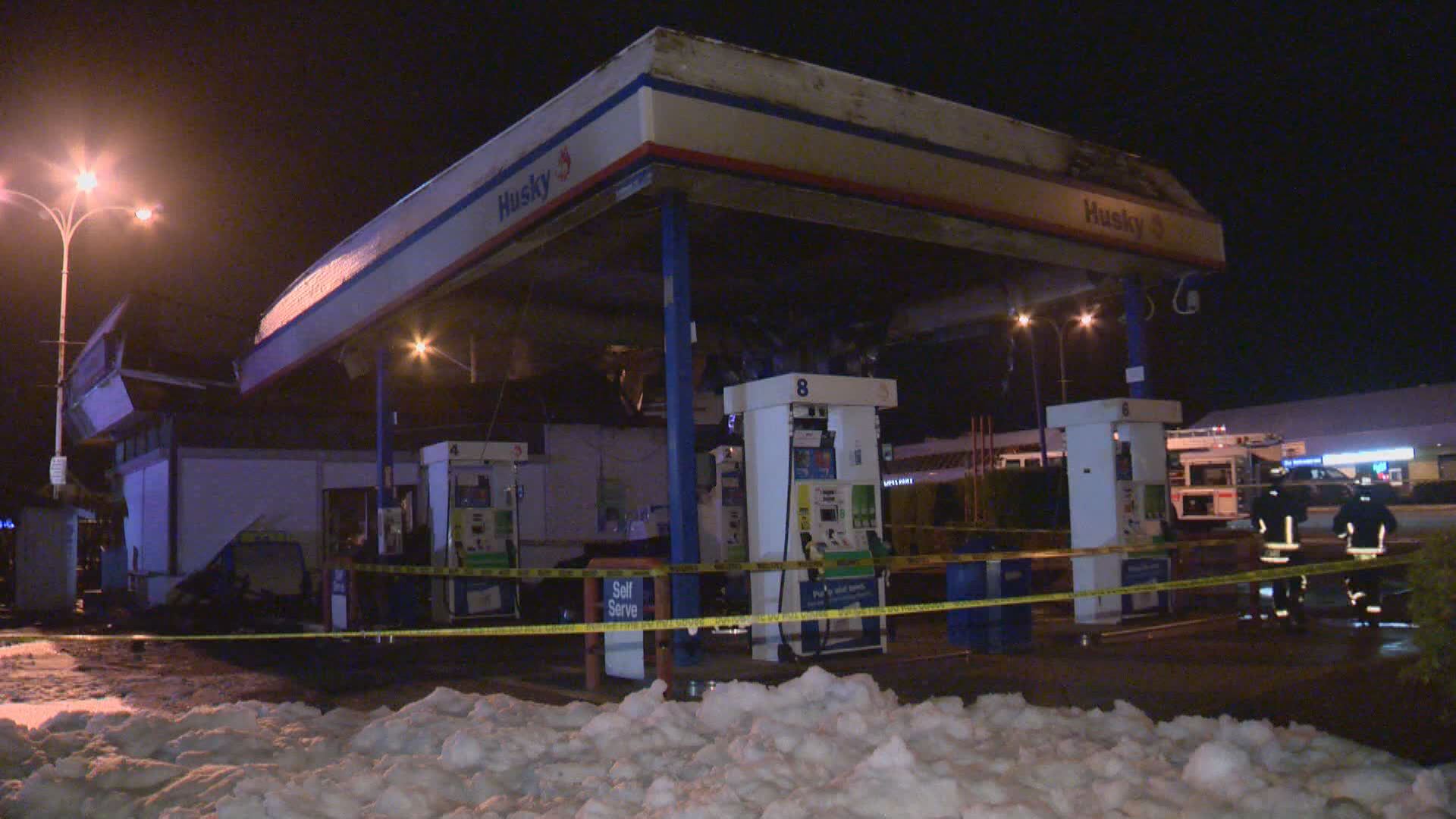 Fire breaks out at Delta gas station - BC | Globalnews.ca