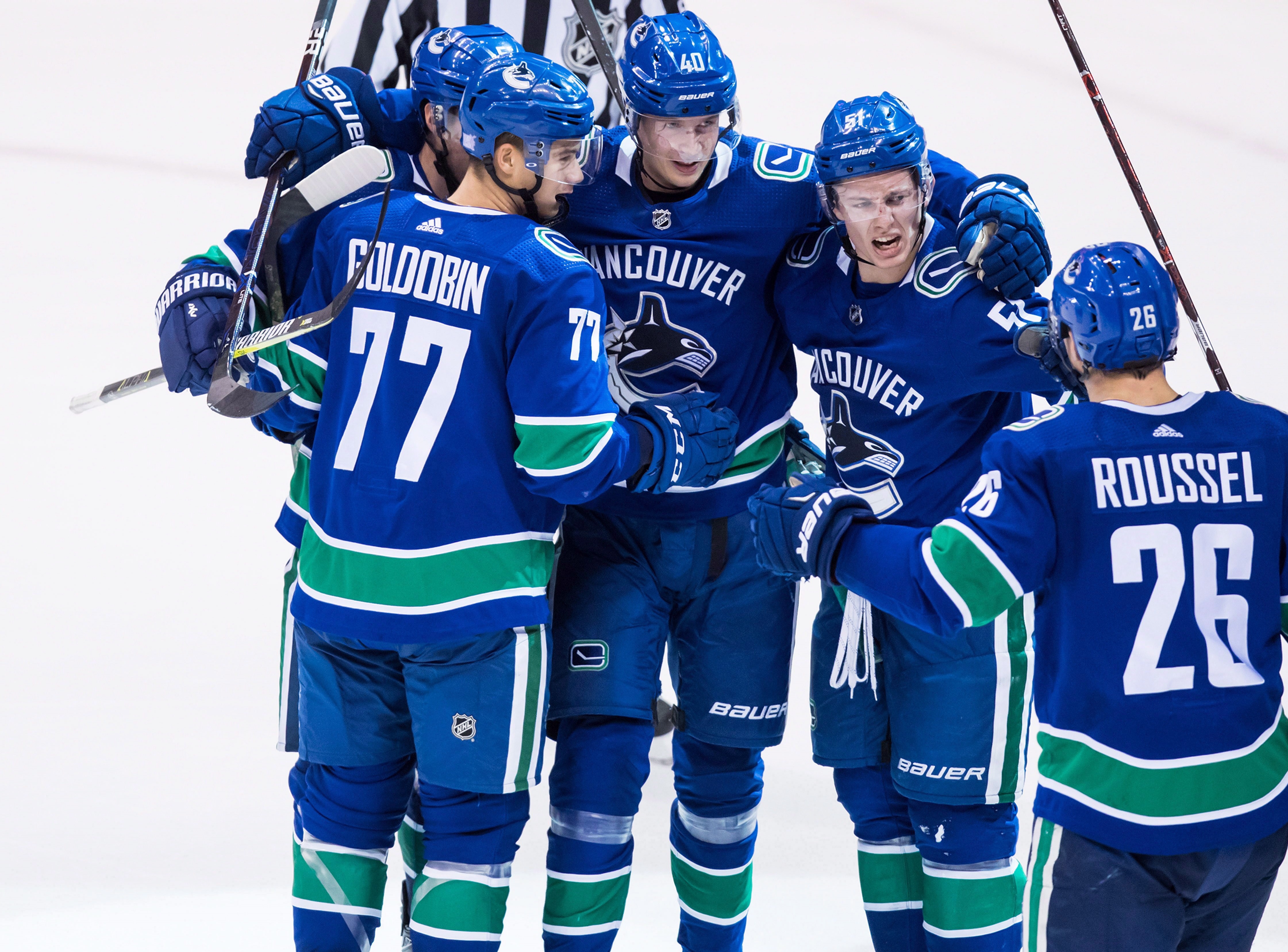 Canucks’ Antoine Roussel fined $5K for biting San Jose’s Marc-Edouard ...