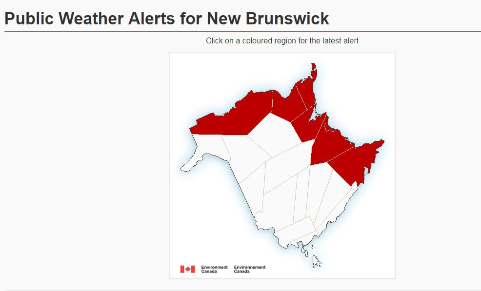 Strong wind gusts knocking out power for thousands across the Maritimes ...