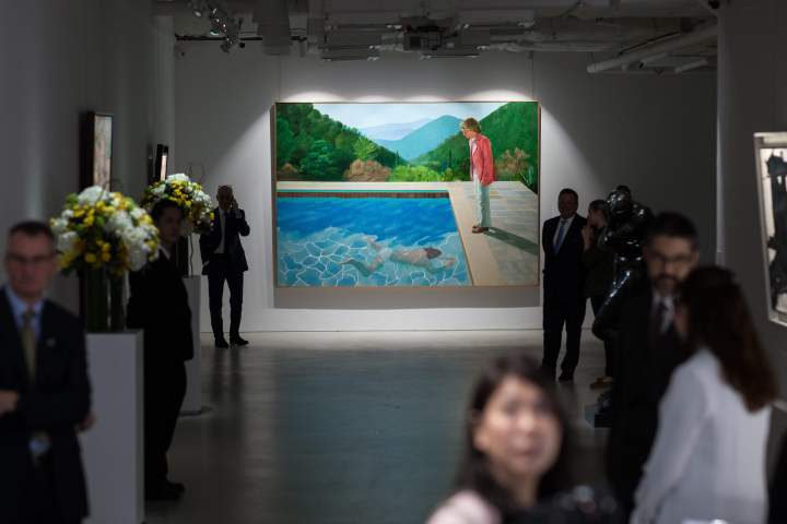 David Hockney painting auctions off for more than any living artist’s ...