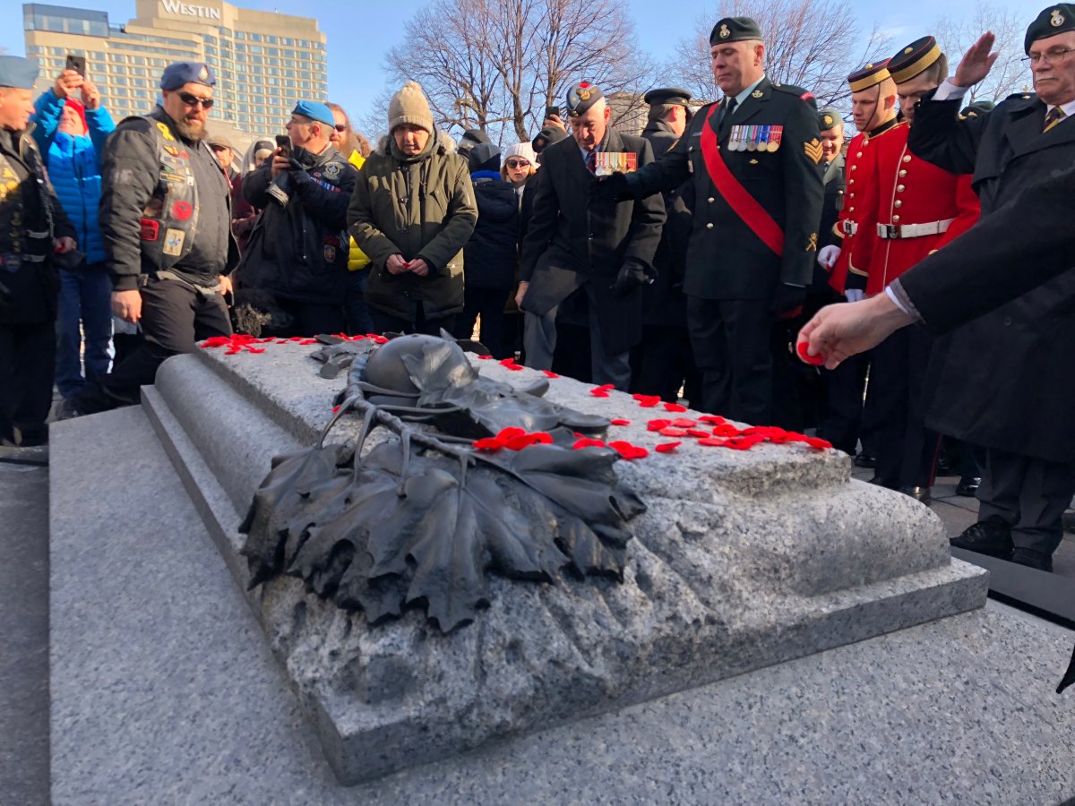 IN PHOTOS: Thousands gather for national Remembrance Day ceremony in ...
