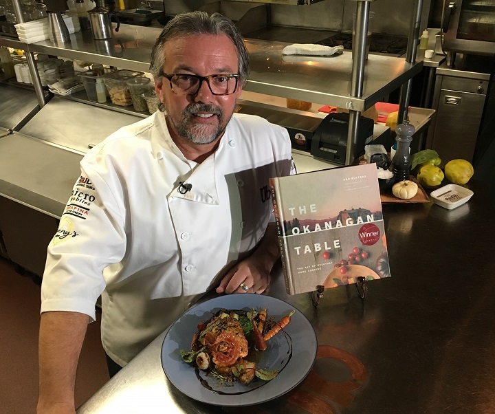 Okanagan chef’s new cookbook wins national accolades | Globalnews.ca