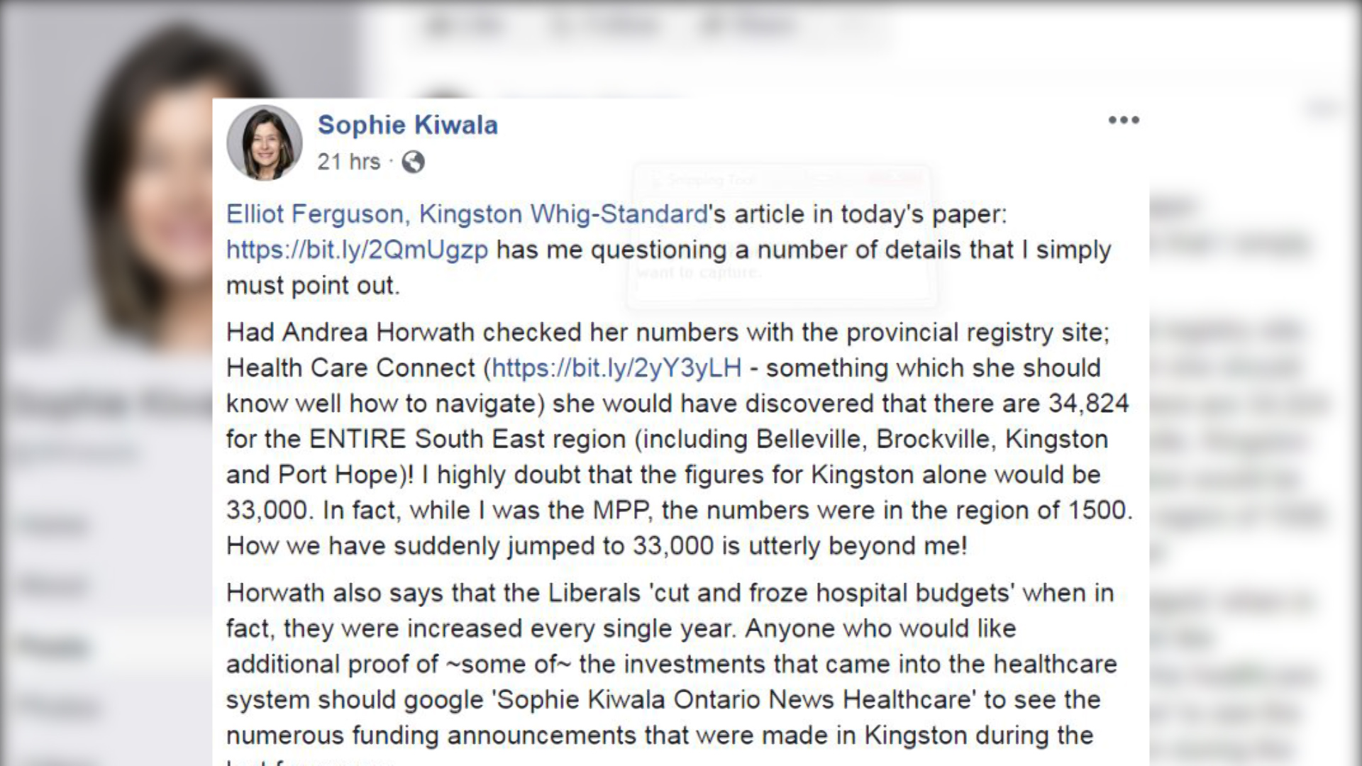 Former Liberal MPP challenges NDP over doctor shortage stats in ...