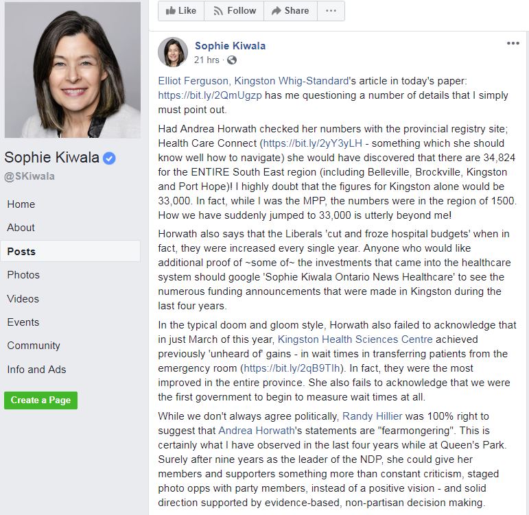 Former Liberal MPP challenges NDP over doctor shortage stats in ...