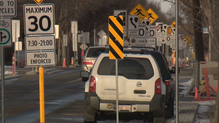 Residents and drivers question massive amount of traffic signs on south ...