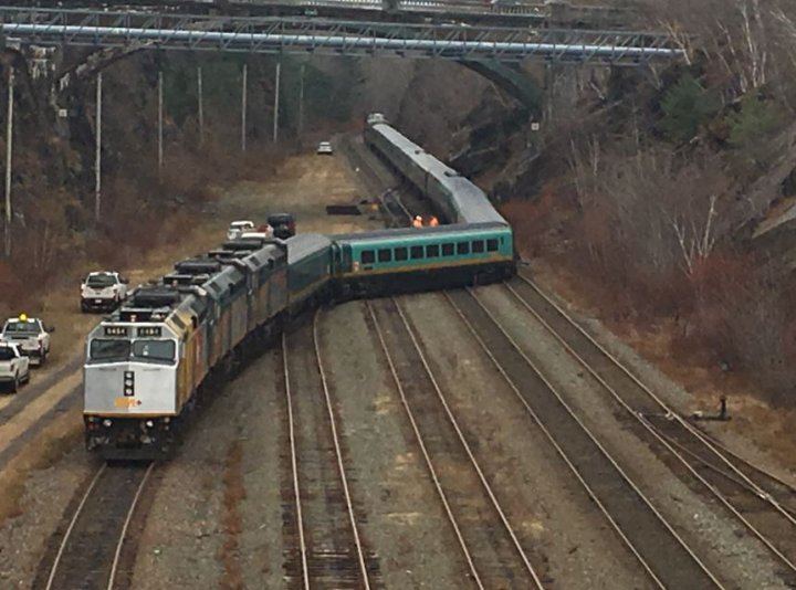 Via Rail train partially derails in Halifax, delaying travel - Halifax ...