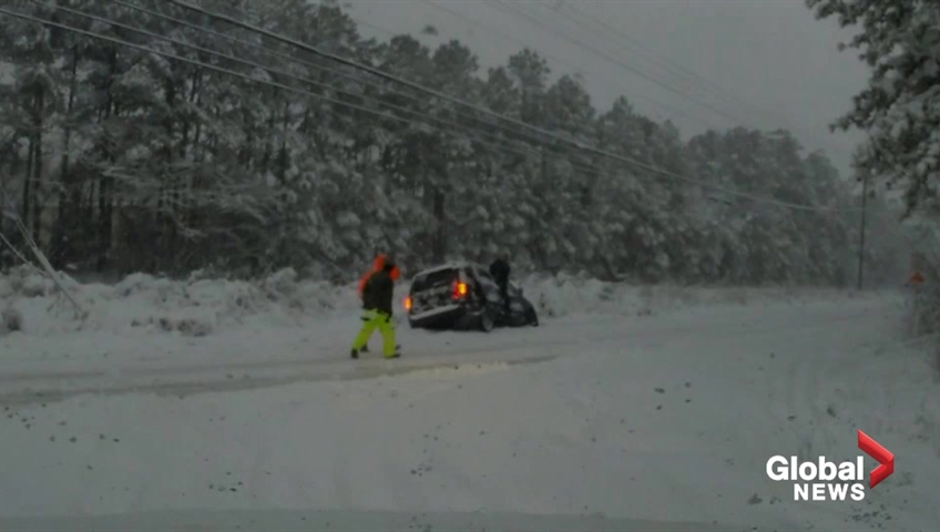 Massive winter storm kills 1, leaves more than 310,000 without power in ...