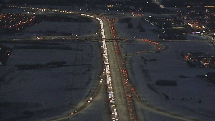 Commuter chaos in Edmonton after Nisku pipeline convoy moves into the ...