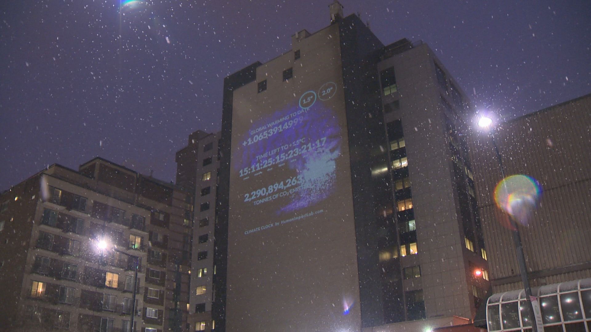 Montreal’s giant climate change countdown clock is back - Montreal ...