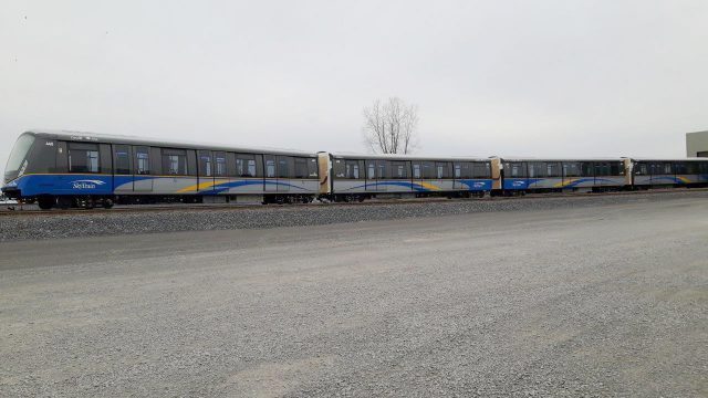 First new MK III SkyTrain hits the track, but others running months ...