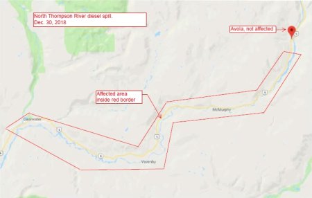Vavenby under Do Not Use order after semi crash spills diesel ...