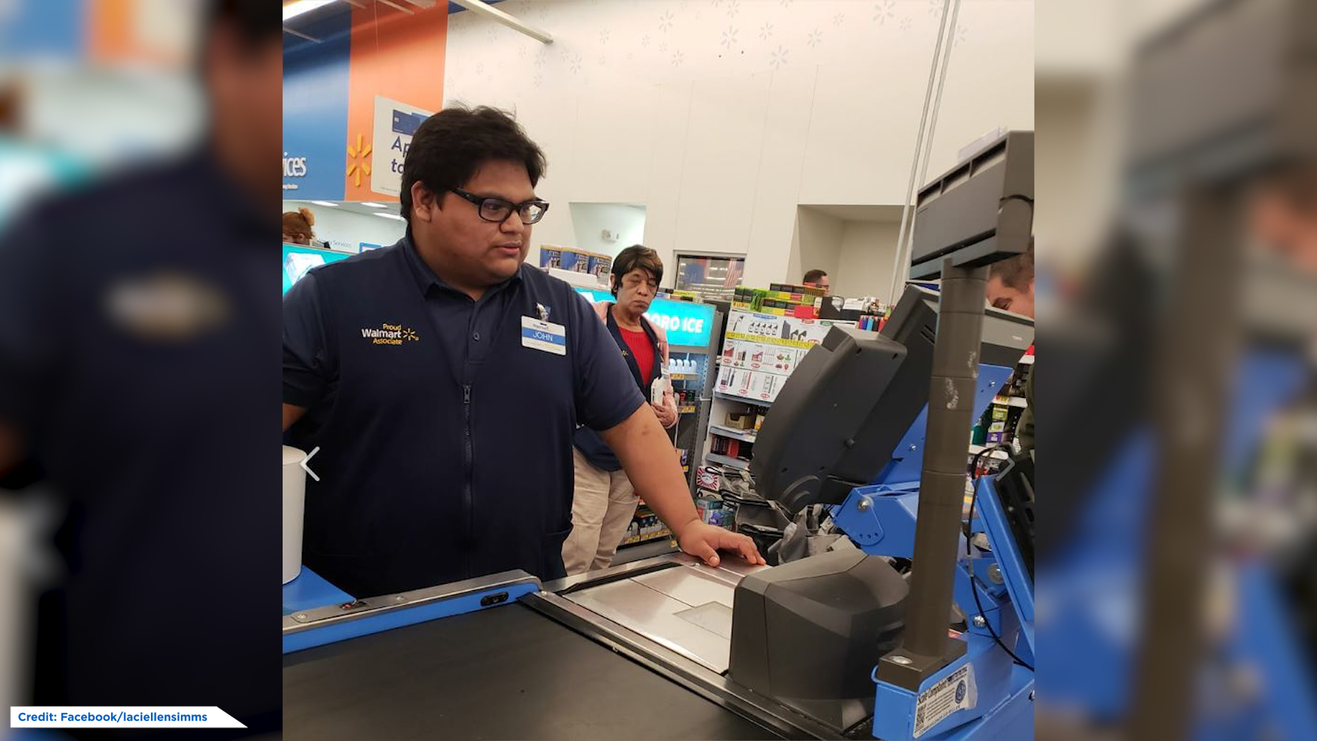 Angry Walmart Cashier
