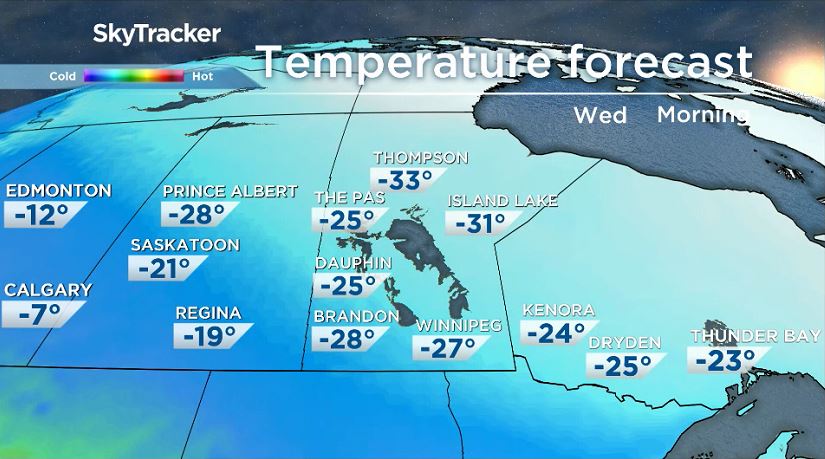 Winnipeg and the prairies in for an extended period of bitter cold ...