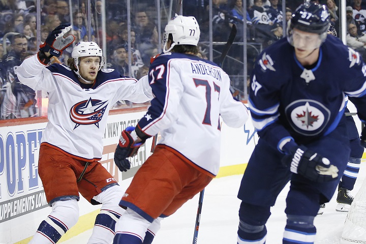 Winnipeg Jets battle back again to defeat the Columbus Blue Jackets 4-3 ...