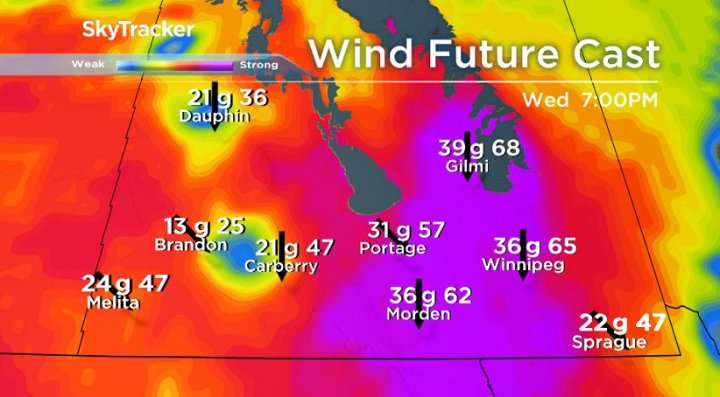 Cold weather moving back into southern Manitoba with force - Winnipeg ...