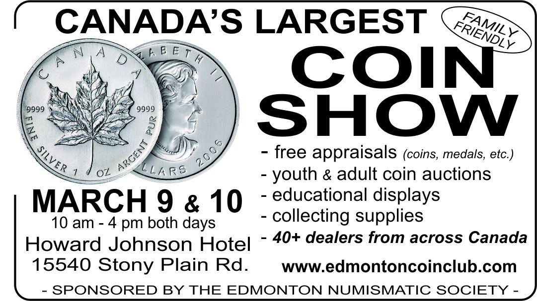Edmonton Coin Show Spring 2019 - GlobalNews Events