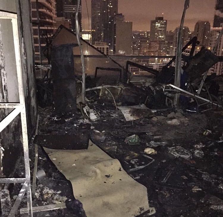 Toronto Fire investigating blaze that decimated man’s downtown condo ...