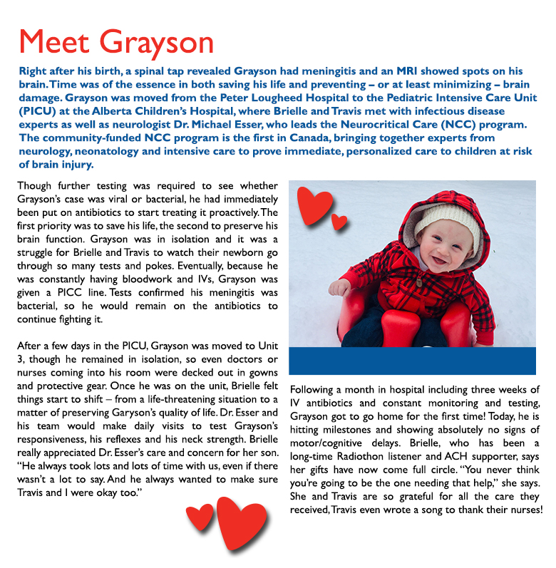 Grayson’s Story | Globalnews.ca