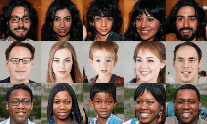 Website uses artificial intelligence to generate realistic human faces ...