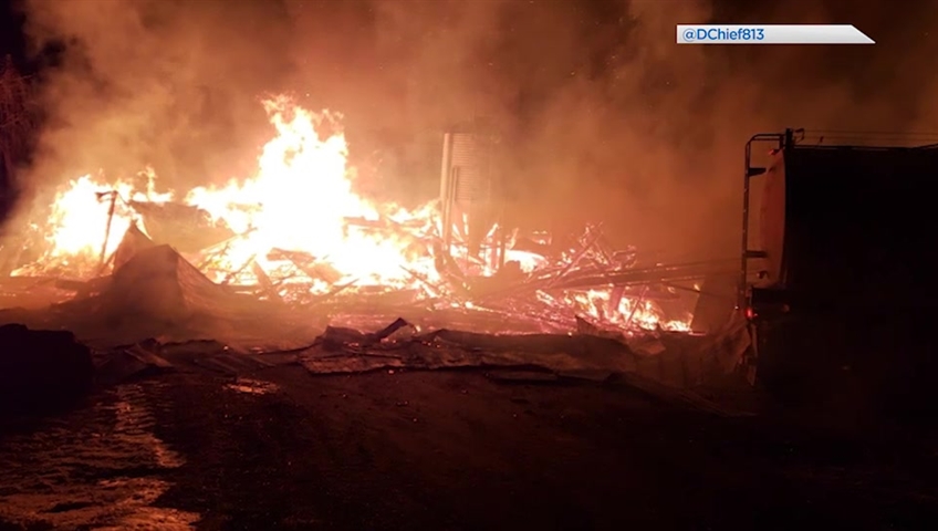 Napanee Fire Department battles frigid temperatures in early-morning ...