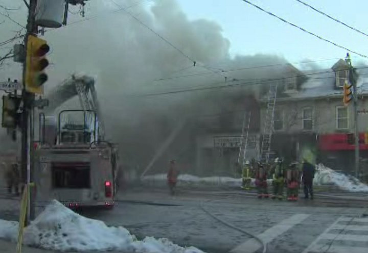 1 dead, another injured after 5-alarm blaze at Bathurst and Richmond ...
