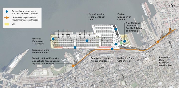 Vancouver port terminal expansion prompts call to enlarge Crab Park ...