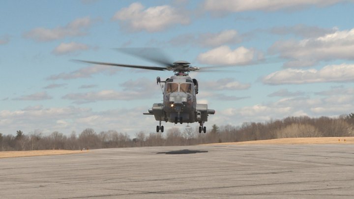 New Canadian military Cyclone helicopter lands in Kingston - Kingston ...