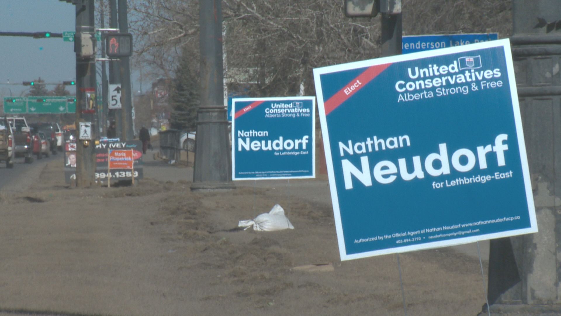 Lethbridge sees growing number of Alberta election campaign signs ...