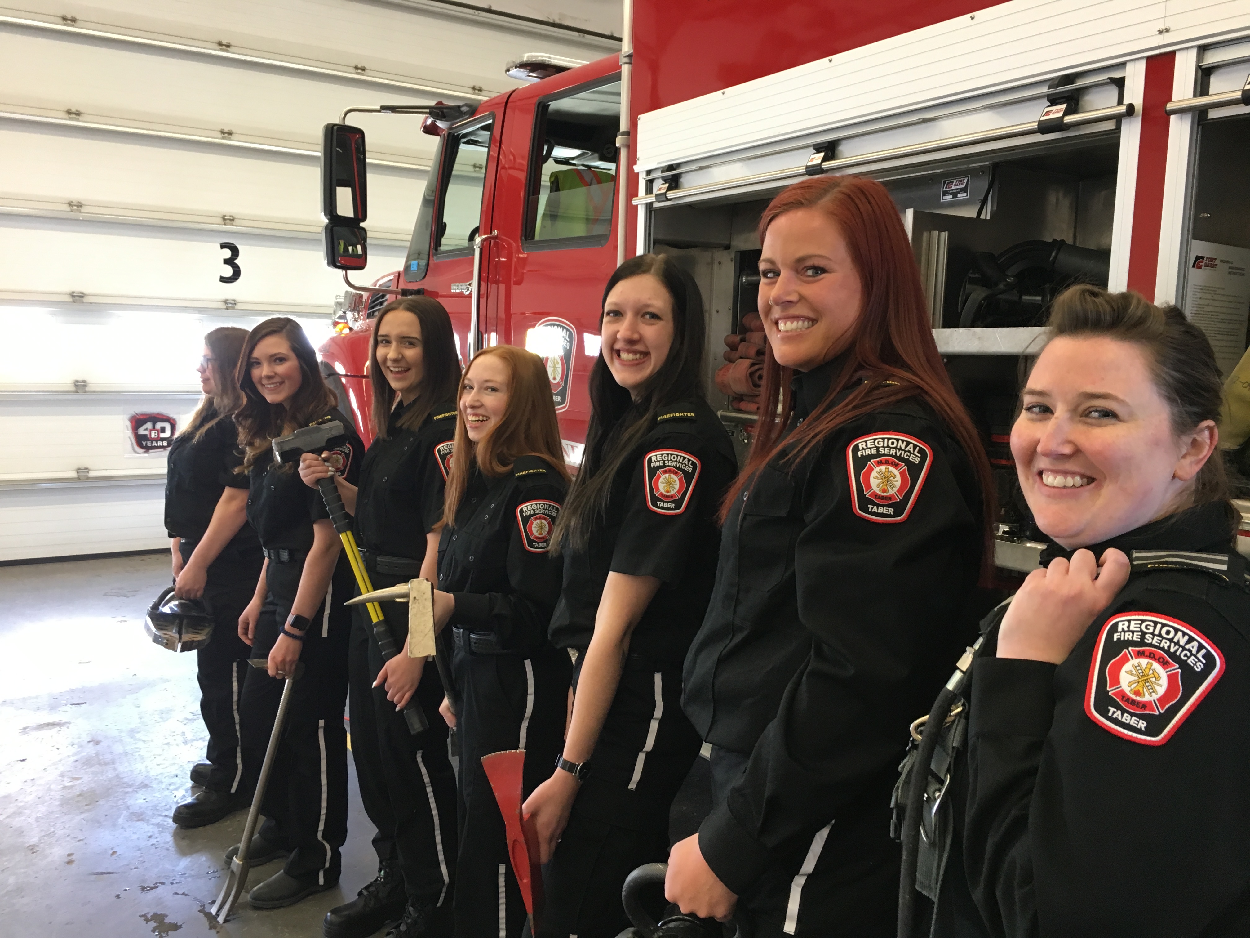 M.D. of Taber Fire Department recognizes female firefighters for ...