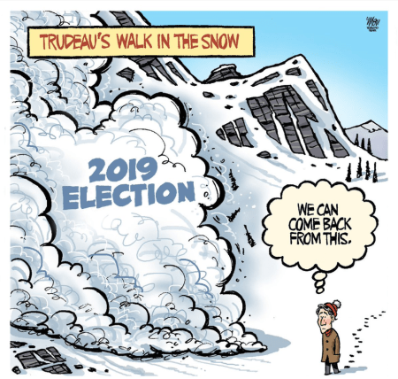 Cartoon of Trudeau, avalanche slammed for being in ‘poor taste’ due to ...