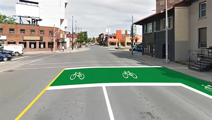 Council passes motion to install ‘bike box’ safety zones at 2 busy ...