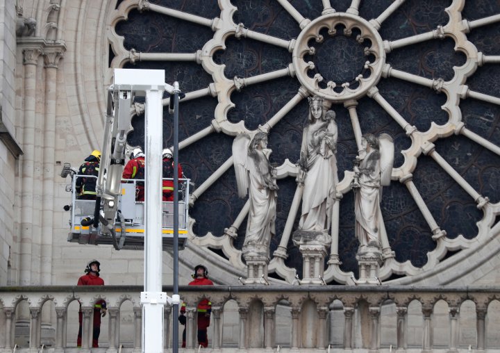 Notre Dame fire: ‘Priceless’ stained-glass windows may have survived ...