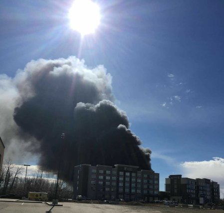 Large industrial fire in Red Deer prompts nearby home evacuations ...