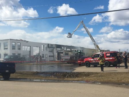Large industrial fire in Red Deer prompts nearby home evacuations ...