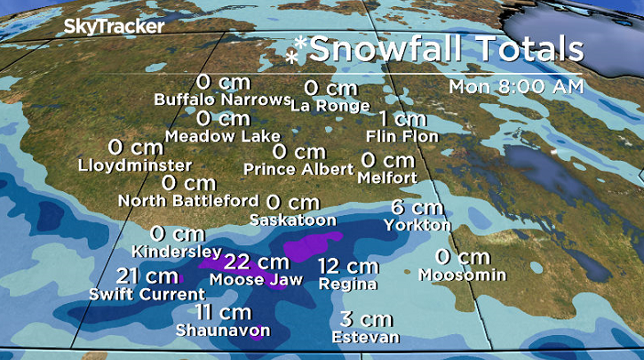 Saskatchewan weather outlook: heavy snow, strong wind this weekend ...